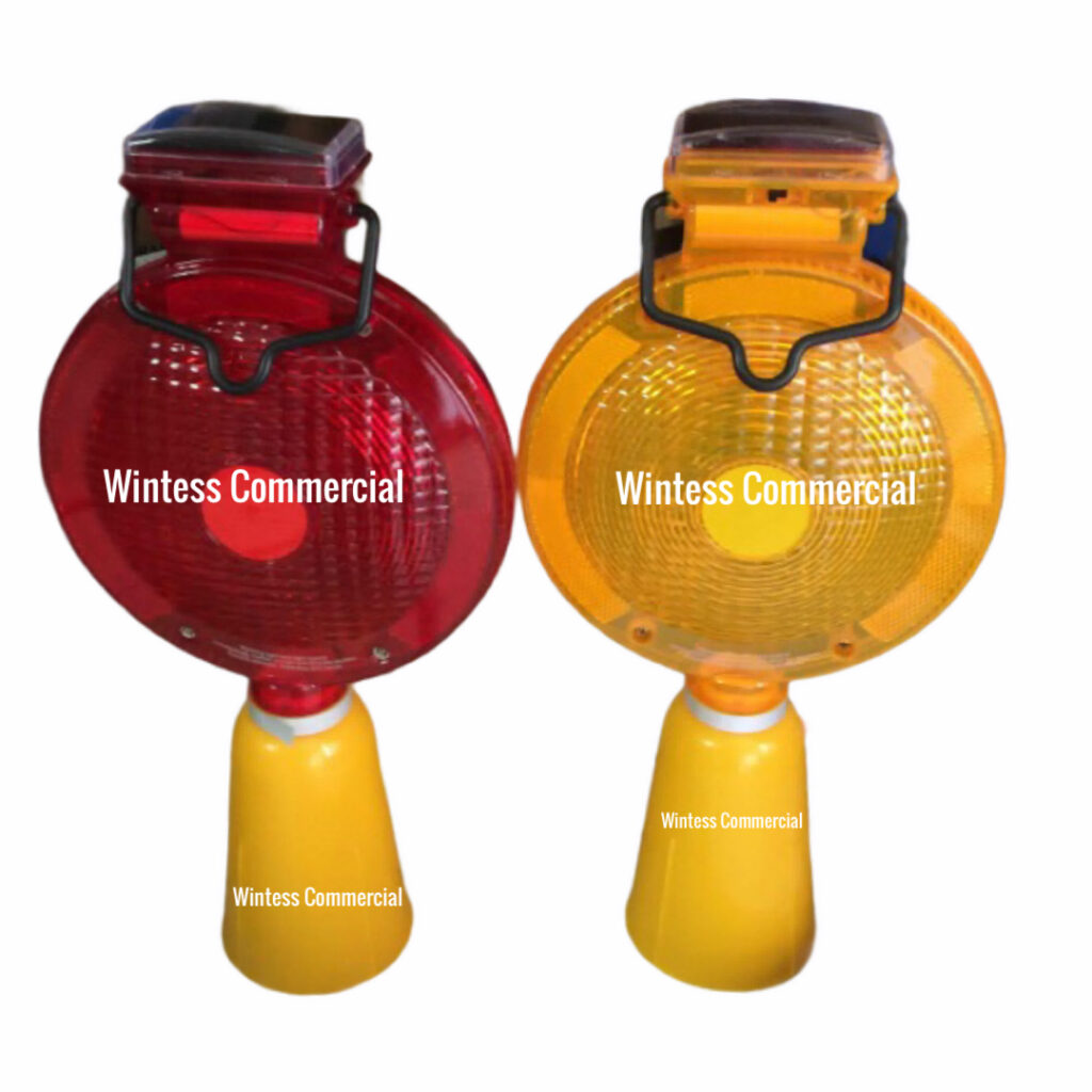 Road Warning Light Beacon Light – Solar Powered – Wintess Commercial