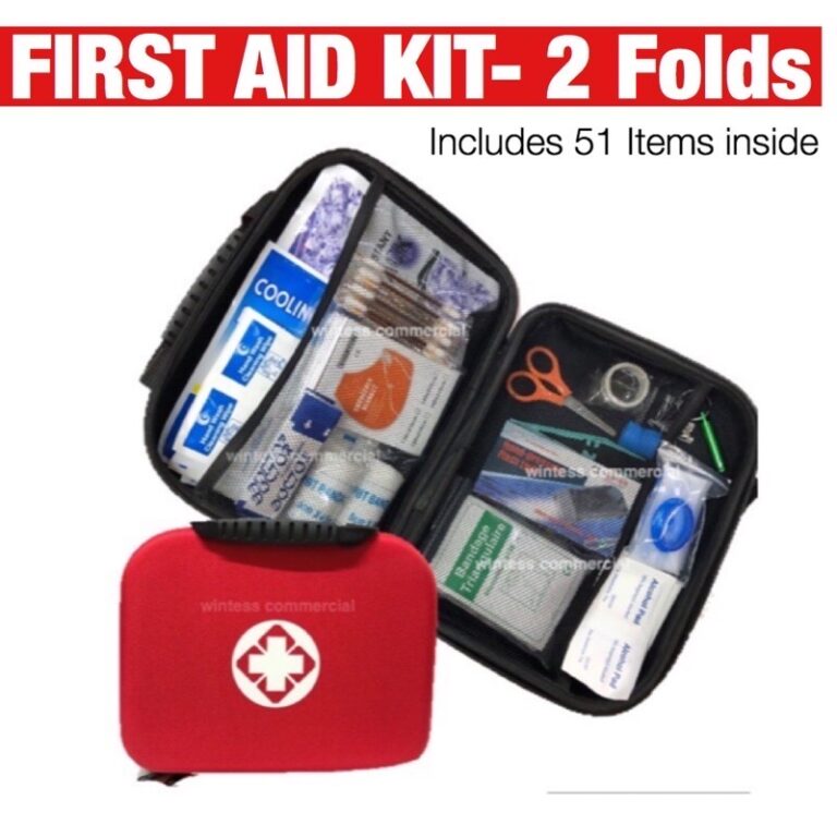 First Aid Kit- 2 Folds Bag – Wintess Commercial