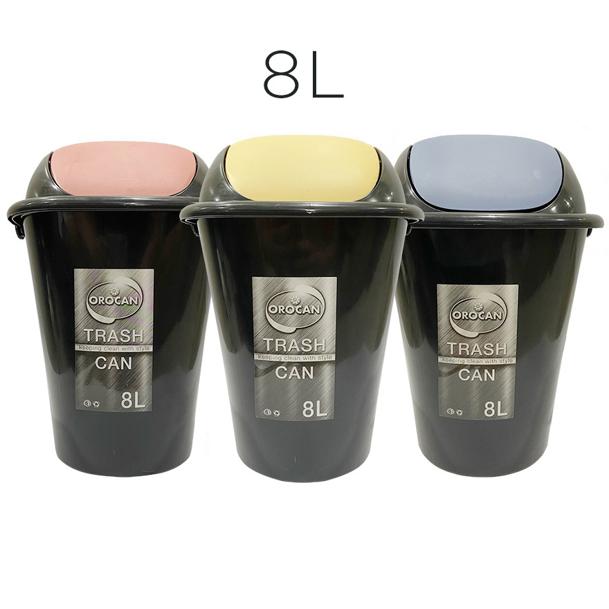 Orocan 8L Trash Can Swing type cover #8802 – Wintess Commercial Orocan 8L Trash Can Swing type cover #8802 – Wintess Commercial